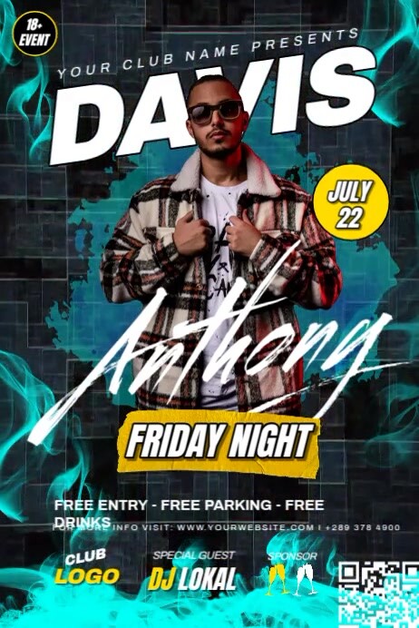 Friday Night Video Template | PosterMyWall