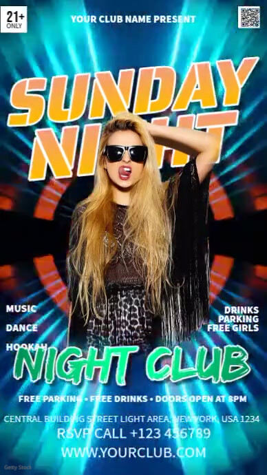 Friday Night Video Template | PosterMyWall