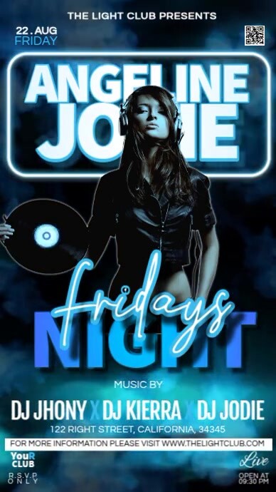 Friday Night Video Template | PosterMyWall