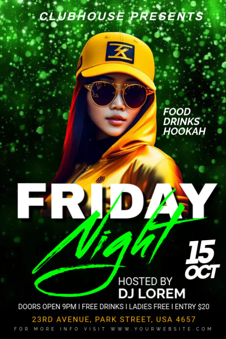 friday night.a Template | PosterMyWall