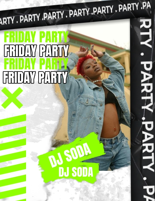 Friday Party Ads Template | PosterMyWall