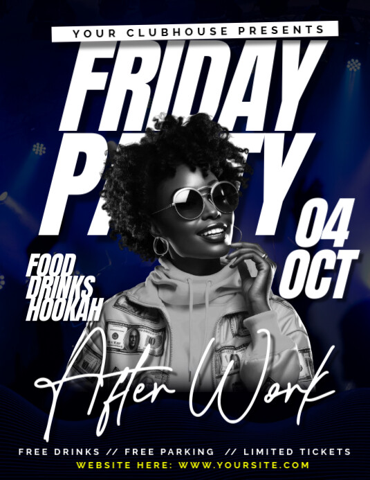 FRIDAY PARTY Template | PosterMyWall