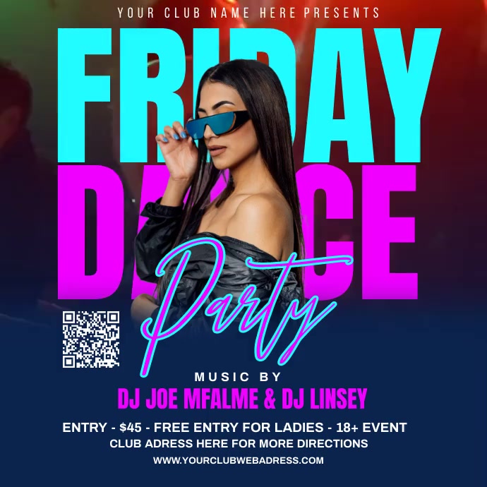 Plantilla de friday party | PosterMyWall
