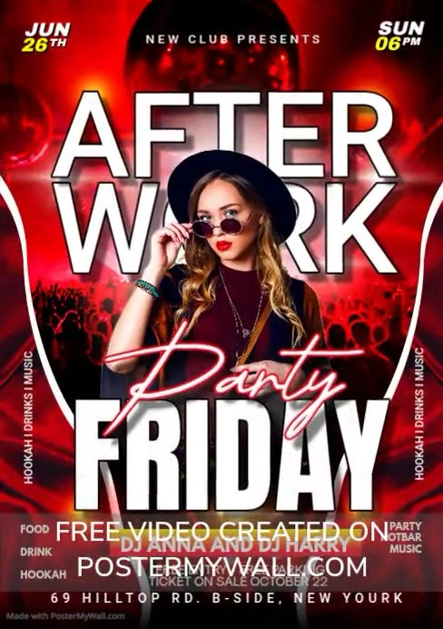Plantilla de FRIDAY PARTY | PosterMyWall