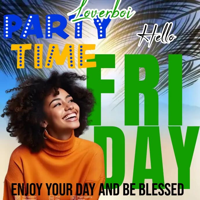 Friday party Templat | PosterMyWall