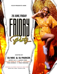 FRIDAY PARTY Template | PosterMyWall
