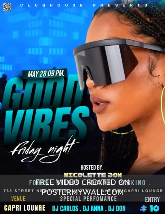 friday party posters Template | PosterMyWall