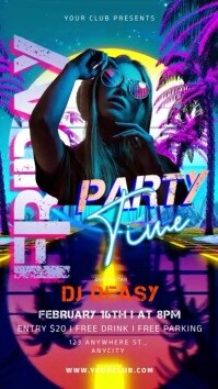 Friday Night Party Template | PosterMyWall