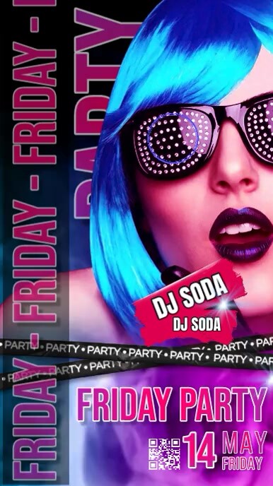 Copy of Friday Party Video (1) | PosterMyWall