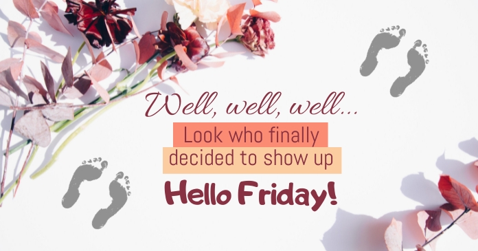 Friday Post Facebook Template | PosterMyWall