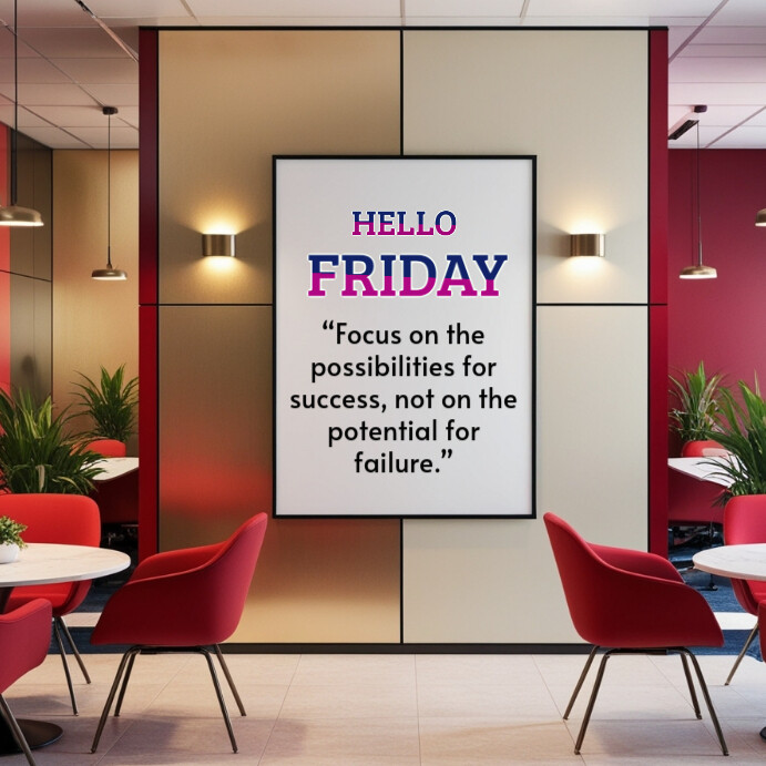 Copy of Friday quote | PosterMyWall