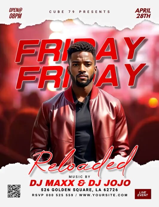 Friday reloaded Template | PosterMyWall