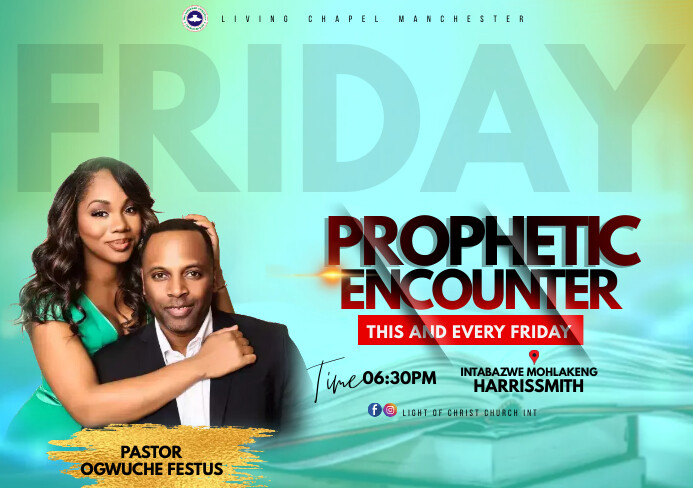 Friday service (1) Template | PosterMyWall