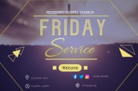Friday Night service Template | PosterMyWall