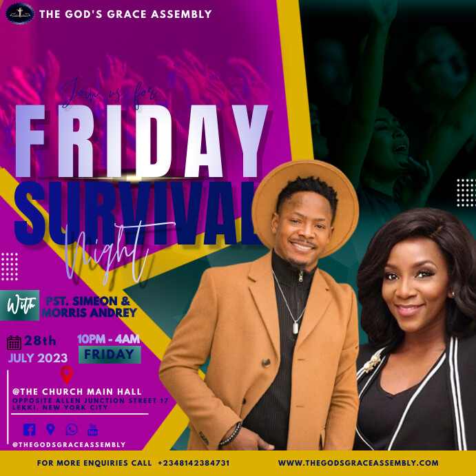 Plantilla de Friday service | PosterMyWall