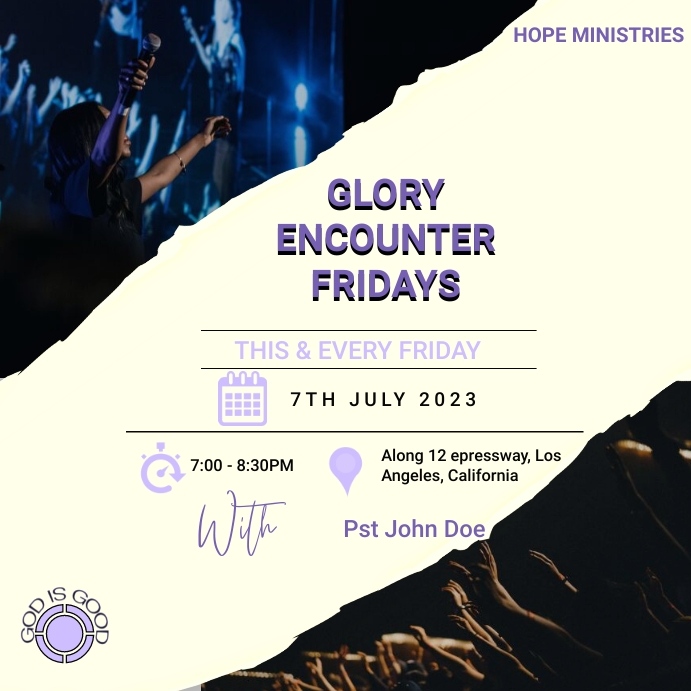 friday service Template | PosterMyWall