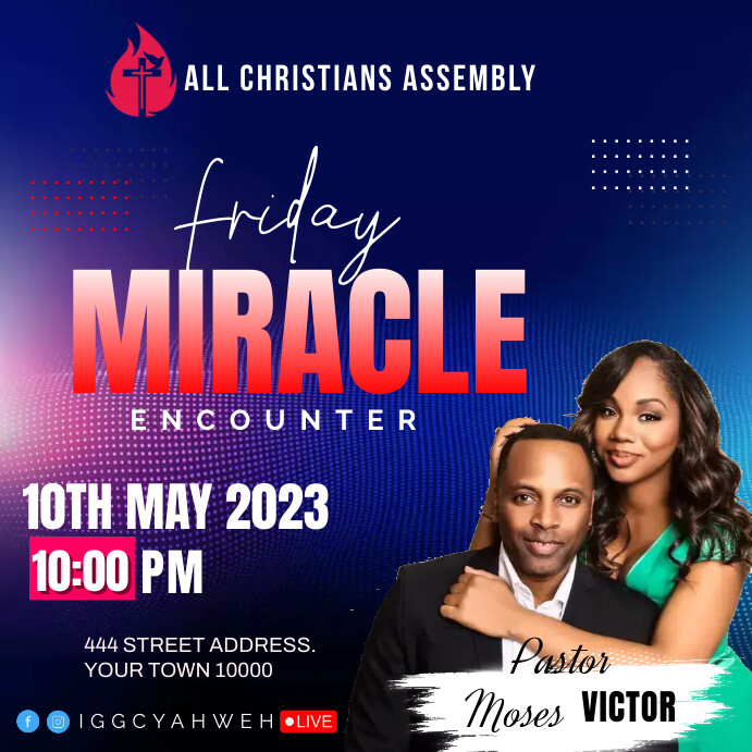 friday service Template | PosterMyWall