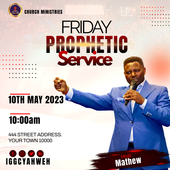 Friday service template (2) | PosterMyWall