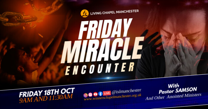 Friday service template | PosterMyWall