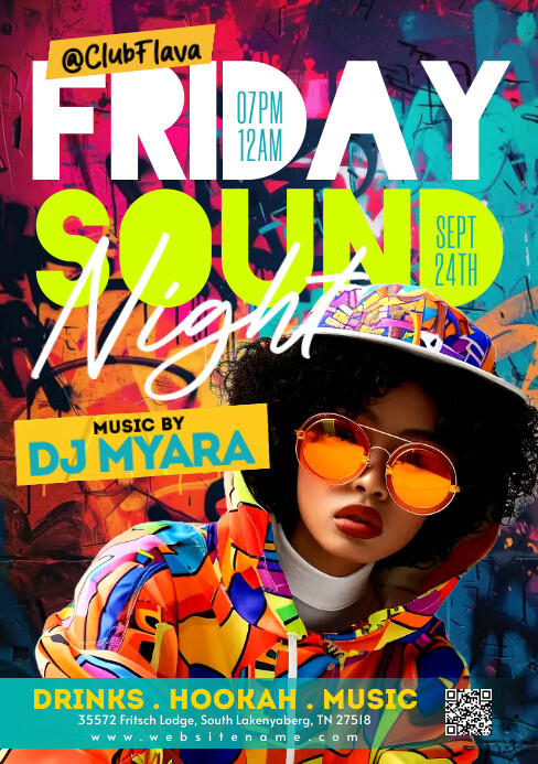 Copy of Friday Sound Night | PosterMyWall