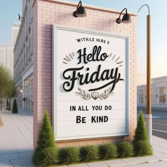 Plantilla de Friday template | PosterMyWall