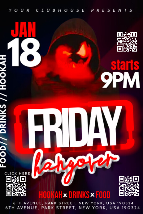 friday.a Template | PosterMyWall