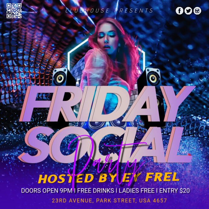 friday.a Template | PosterMyWall