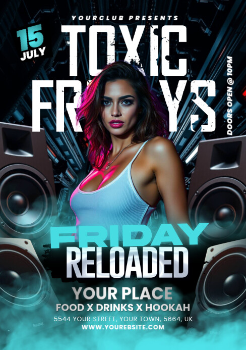 Fridays Night Flyer Template | PosterMyWall