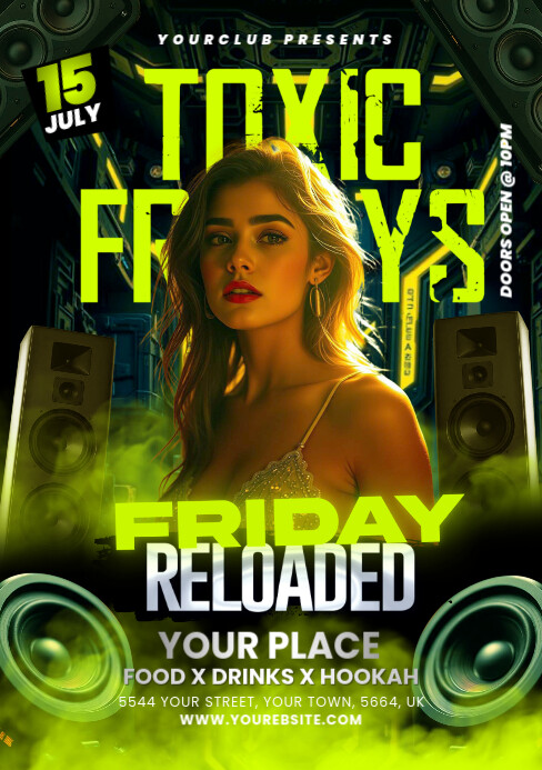 Fridays Night Flyer Template | PosterMyWall
