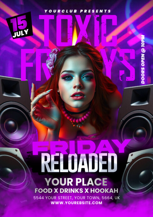 Fridays Night Flyer Template | PosterMyWall