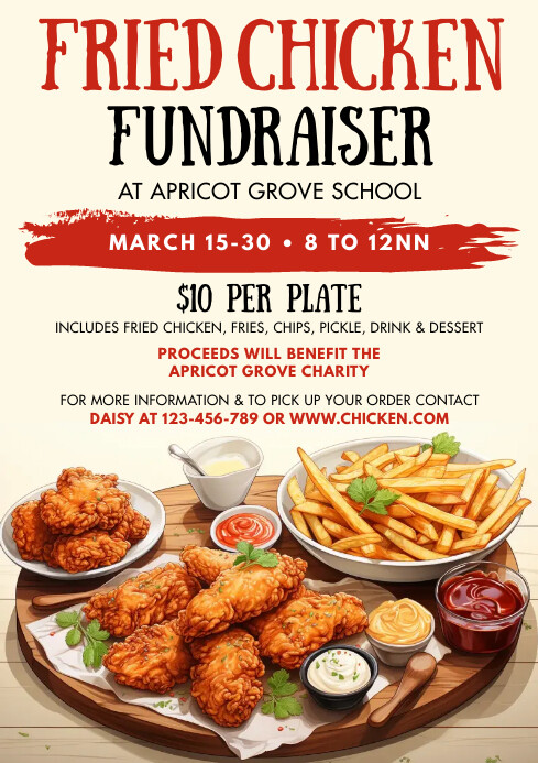 Fried Chicken Template | PosterMyWall