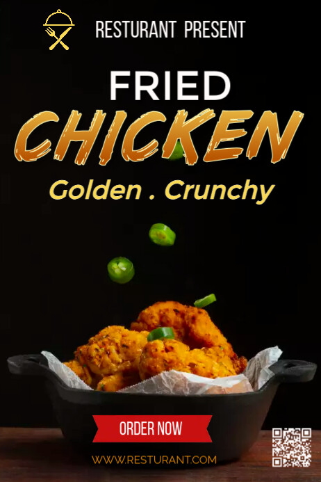 fried chicken Template | PosterMyWall