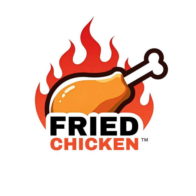 Fried chicken logo Template | PosterMyWall