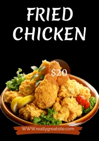 Fried Chicken Poster Template | PosterMyWall