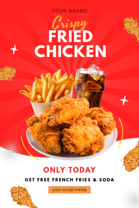 Copy of Fried Chicken Promo | PosterMyWall