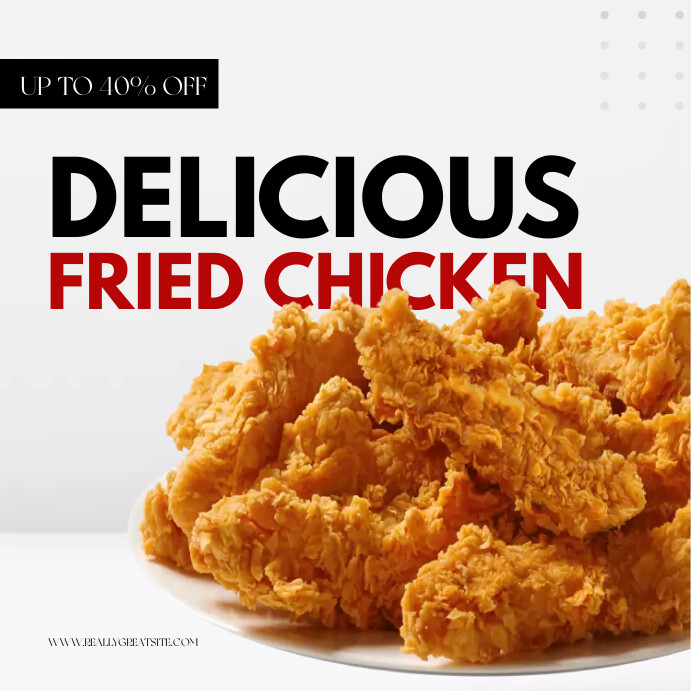fried chicken templateFRIED CHICKEN FLYERS | PosterMyWall