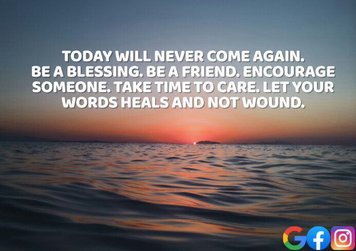 FRIEND AND WORDS QUOTE TEMPLATE | PosterMyWall