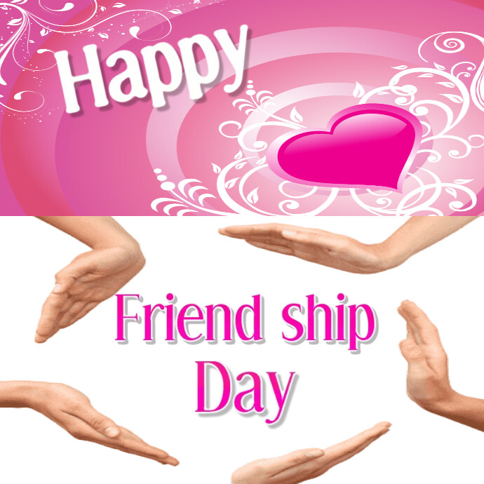friend ship day poster Templat | PosterMyWall
