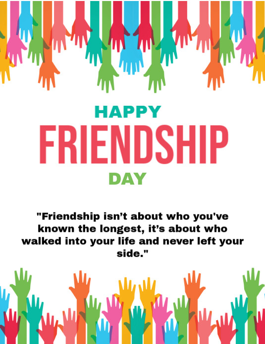Friends Day wish Template | PosterMyWall