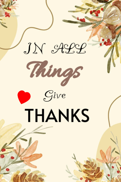 Friends giving Template | PosterMyWall