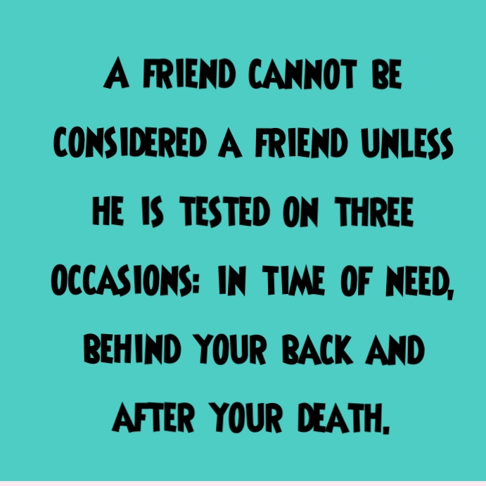 friends quote Template | PosterMyWall