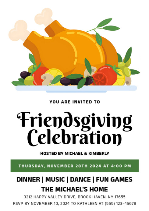Copy of friendsgiving | PosterMyWall