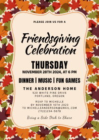 Friendsgiving Template | PosterMyWall