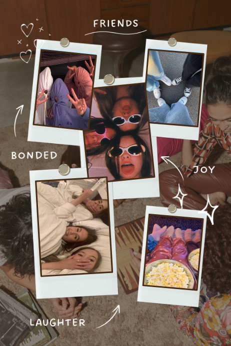 friendship collage, best friend collage, friend collage template free ...