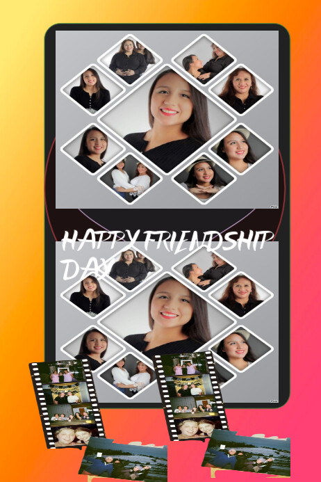 Friendship Collage Template | PosterMyWall