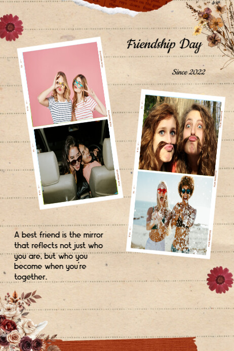 Copy of Friendship Collage | PosterMyWall