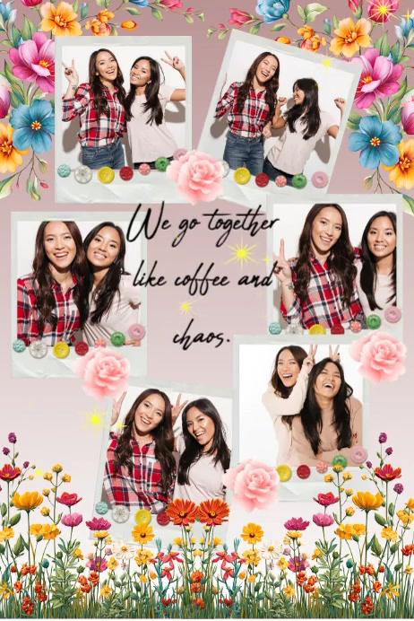 Friendship Collage Template | PosterMyWall