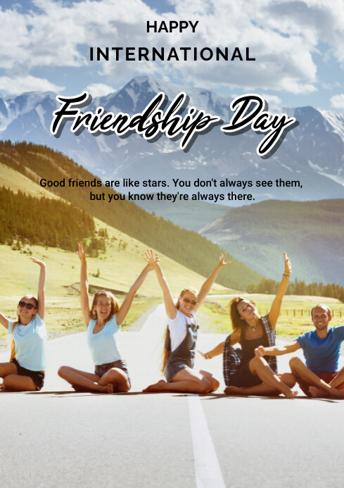 friendship day Template | PosterMyWall