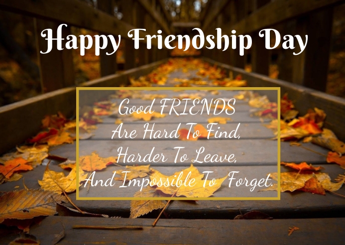Friendship day Template | PosterMyWall