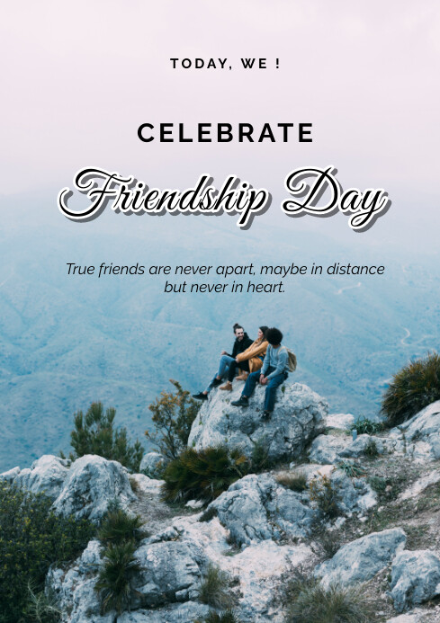 friendship day Template | PosterMyWall